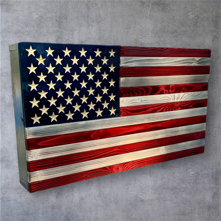 Rustic Glory Concealment American Flag – Boozewood